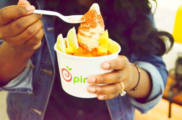 Pinkberry introduces mango and Tajin froyo » Hangry Woman