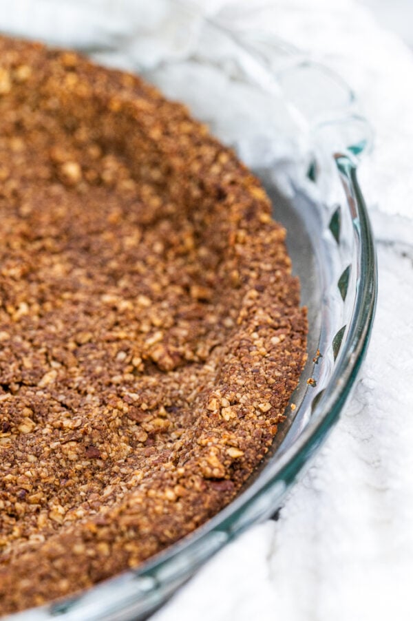 Pecan Nut Pie Crust » Hangry Woman®