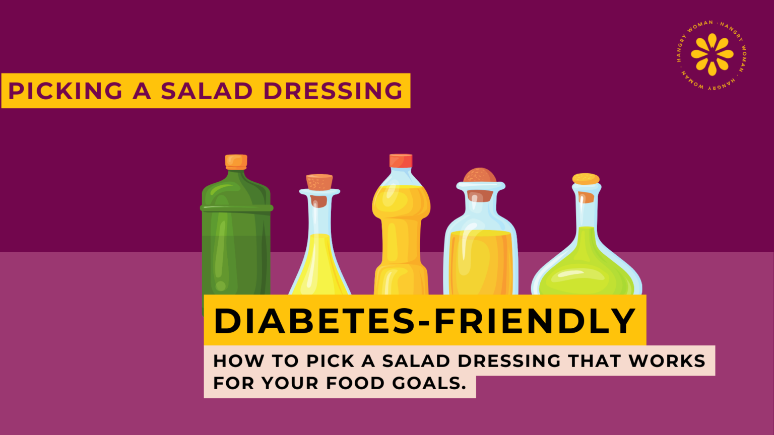 Find a yummy diabetes-friendly salad dressing with this nutritionist's ...