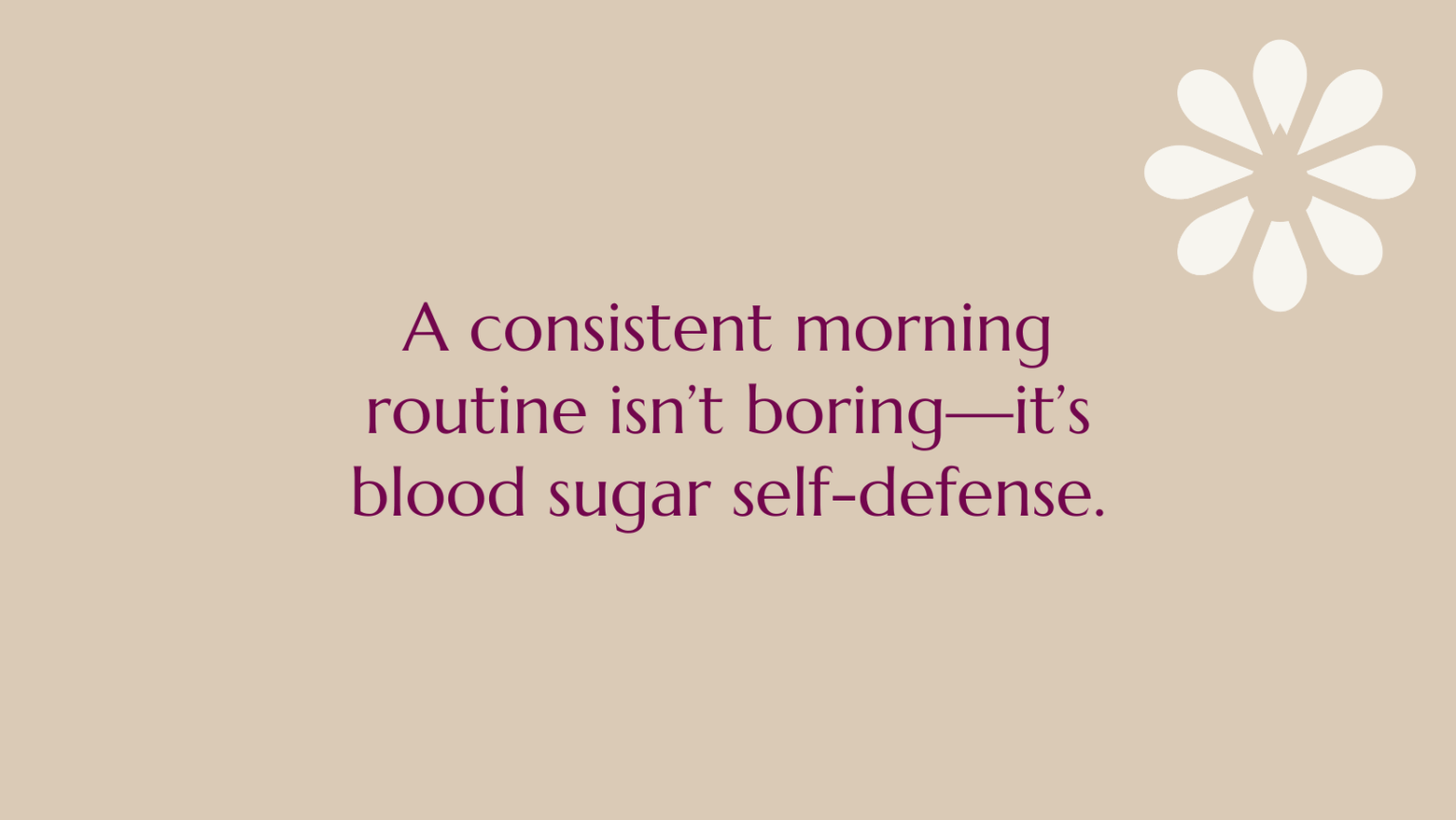Rise and Regulate: A Morning Routine Guide for People with Diabetes ...