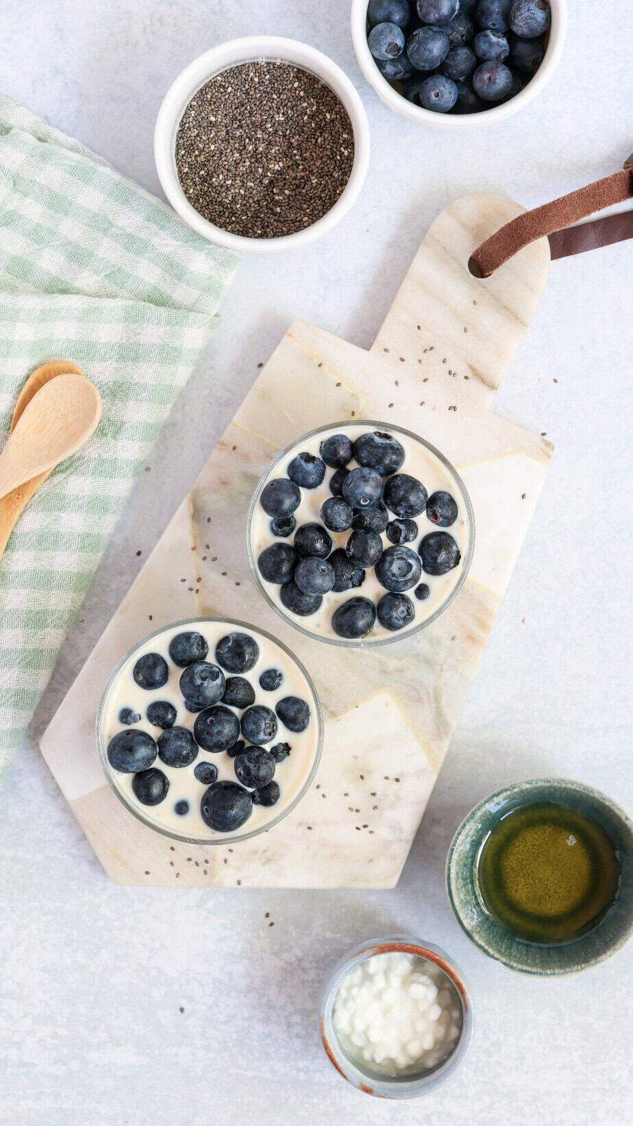 Chia & Cottage Cheese Pudding Diabetes-Friendly Recipe » Hangry Woman®